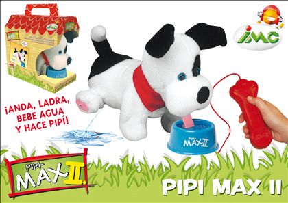 PIPI MAX es como un perro de verdad. Camina, ladra, bebe agua y levanta ...